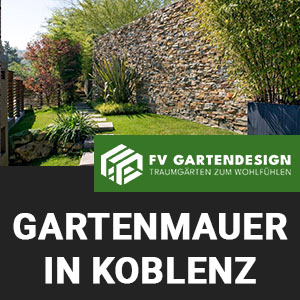 Gartenmauer in Koblenz ↗️ FV Gartendesign